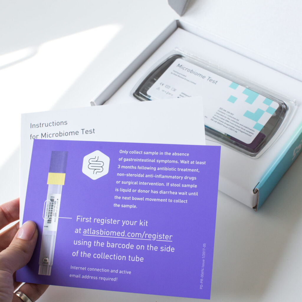 Order Microbiome test to see how gut bacteria impact health 🧑🏻‍⚕️